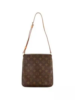 LOUIS VUITTON Monogram Musette Tango Shoulder Bag