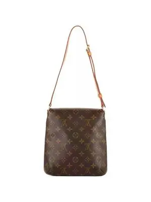 LOUIS VUITTON Monogram Musette Tango Shoulder Bag