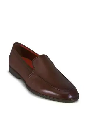 Santoni Leather Loafers