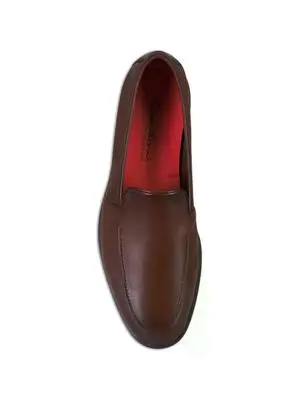 Santoni Leather Loafers