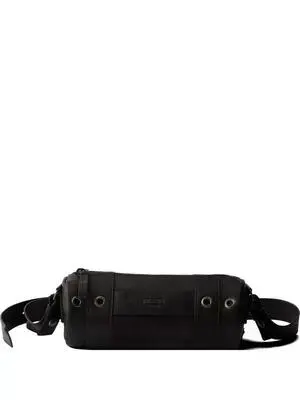 Prada Leather Shoulder Bag - Black