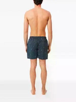 Lacoste Pinstripe Swim Shorts