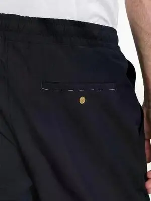 GREYED Elasticated-waist Trousers - Blue