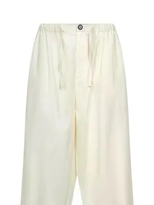 ROSE BURRITO Drawstring-waist Trousers