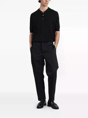 GREYED Diky Tapered Trousers - Black