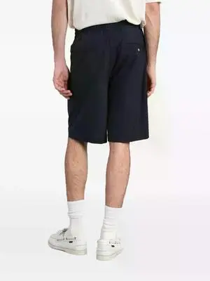 GREYED Davis Pleated Shorts - Blue