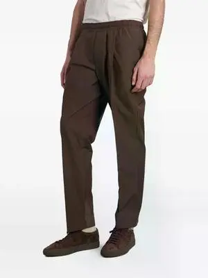 GREYED Ali Pleated Trousers - Brown