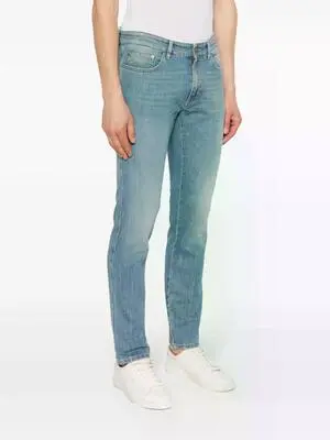 PT TORINO Stonewashed Slim-cut Jeans