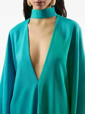 TALLER MARMO Ooo Choker-neck Maxi Dress