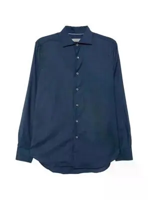 Canali Button-up Wool Shirt