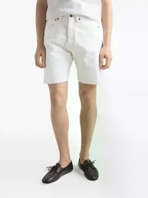 Prada Washed Denim Bermuda Shorts