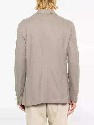 Canali Herringbone Blazer - Grey