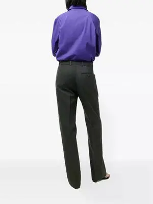 Our Legacy Universe Pinstriped Pleated Trousers