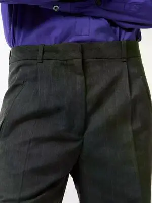 Our Legacy Universe Pinstriped Pleated Trousers