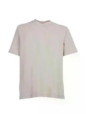 CIRCOLO 1901 Garment-dyed T-shirt - Neutrals