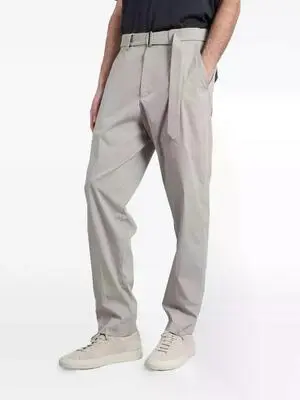 LOW BRAND Belted Trousers