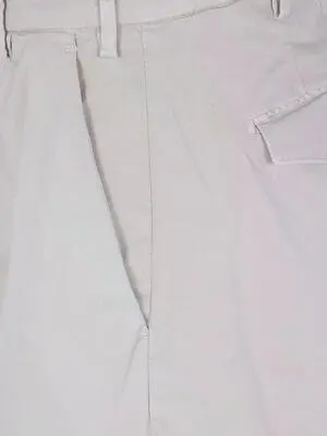 MICHAEL COAL Straight-leg Cotton Trousers - Neutrals