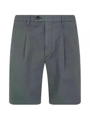 Michael Coal Pleated Shorts For Men