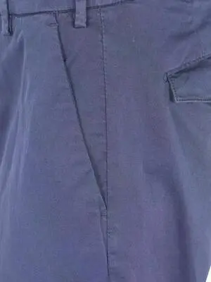 MICHAEL COAL Cotton-twill Trousers - Blue
