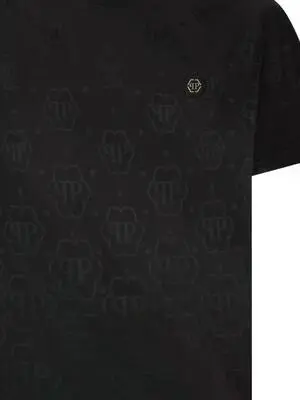 Philipp Plein Monogram-patterned T-shirt
