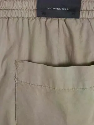 MICHAEL COAL Drawstring-waist Track Shorts