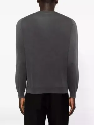 DELLA CIANA Crew Neck Long-sleeve Sweater
