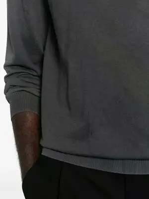 DELLA CIANA Crew Neck Long-sleeve Sweater