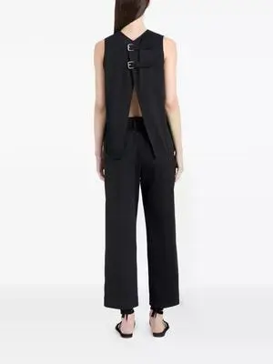 Proenza Schouler Belted Trousers - Black