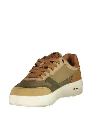 U.S. Grand Panelled Logo-embroidered Sneakers