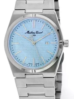 MATHEY TISSOT Zeus Waffle-textured 32mm Watch