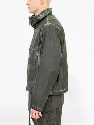 ISAAC SELLAM EXPERIENCE Clairvoyant Membrane Leather Jacket