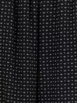 Ermanno Scervino Geometric-print Palazzo Pants