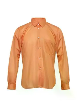 Comme Des Garçons Button-up Shirt - Orange