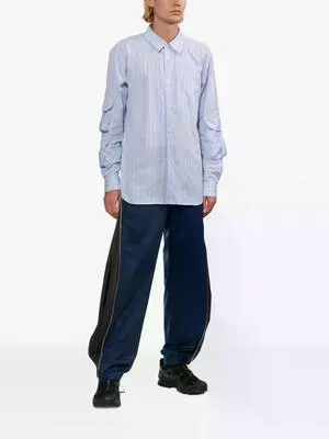 Comme Des Garçons Side-opening Trousers