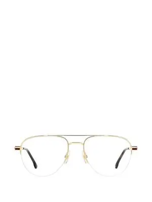 Carrera Eyewear Pilot-frame Glasses - Gold