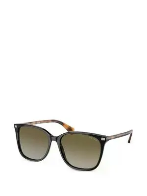POLO RALPH LAUREN EYEWEAR Square-frame Gradient-lens Sunglasses - Black