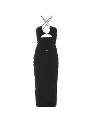 Moschino Spaghetti Strap Cocktail Dresses