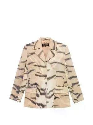 Roberto Cavalli Notched Lapel Blazers For Women