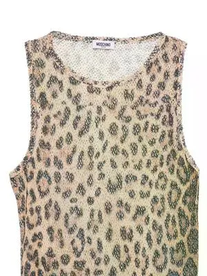 Moschino Leopard-print Midi Dress