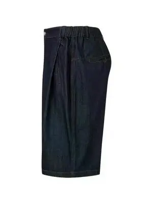 STUDIO TOMBOY Pleated Denim Shorts