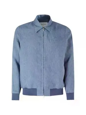 GRAN SASSO Zip-up Ribbed-trim Jacket