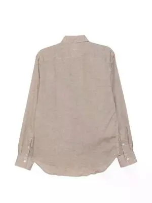 Canali Linen Button-up Shirt