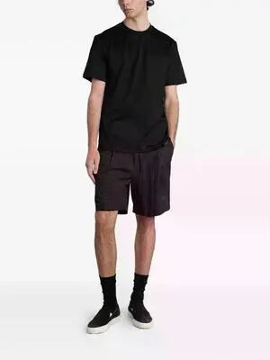 STATE OF ORDER Pinstripe Pattern Drawstring Shorts