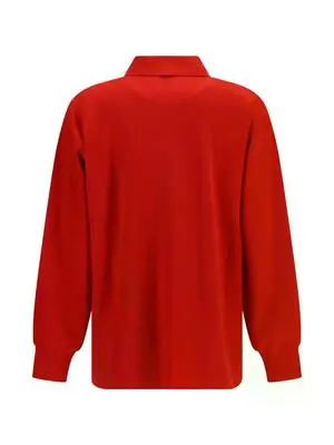 Loewe Logo-embroidered Polo Sweater