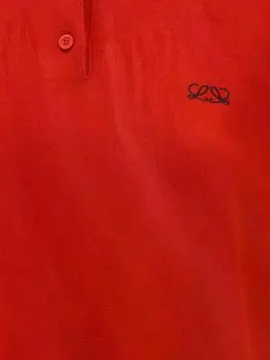 Loewe Logo-embroidered Polo Sweater