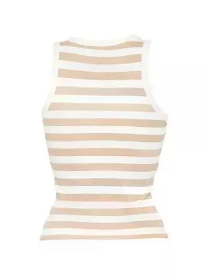 MC2 SAINT BARTH Ada Striped Ank Top
