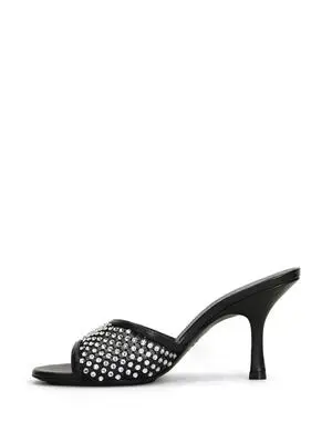 STUART WEITZMAN Crystal-embellished Stiletto Sandals