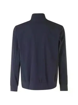 SAVE THE DUCK High-neck Zip-up Jacket - Blue