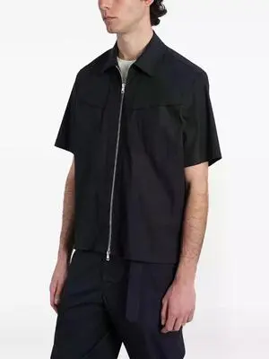 LOW BRAND S162 Zip-fastening Shirt