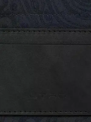 Etro Leather-trimmed Paisley Pouch